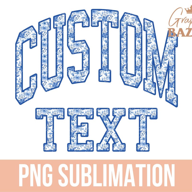 Custom Word Flowers - Etsy