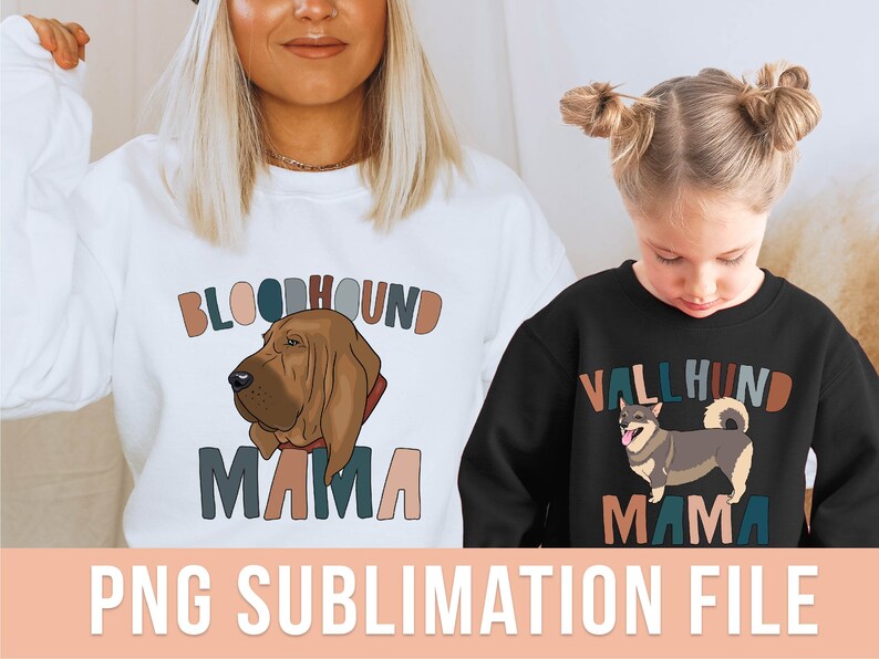 15 Dog Mama PNG Bundle Dog Mom Sublimation Pack 15 Dog Breeds Clipart ...