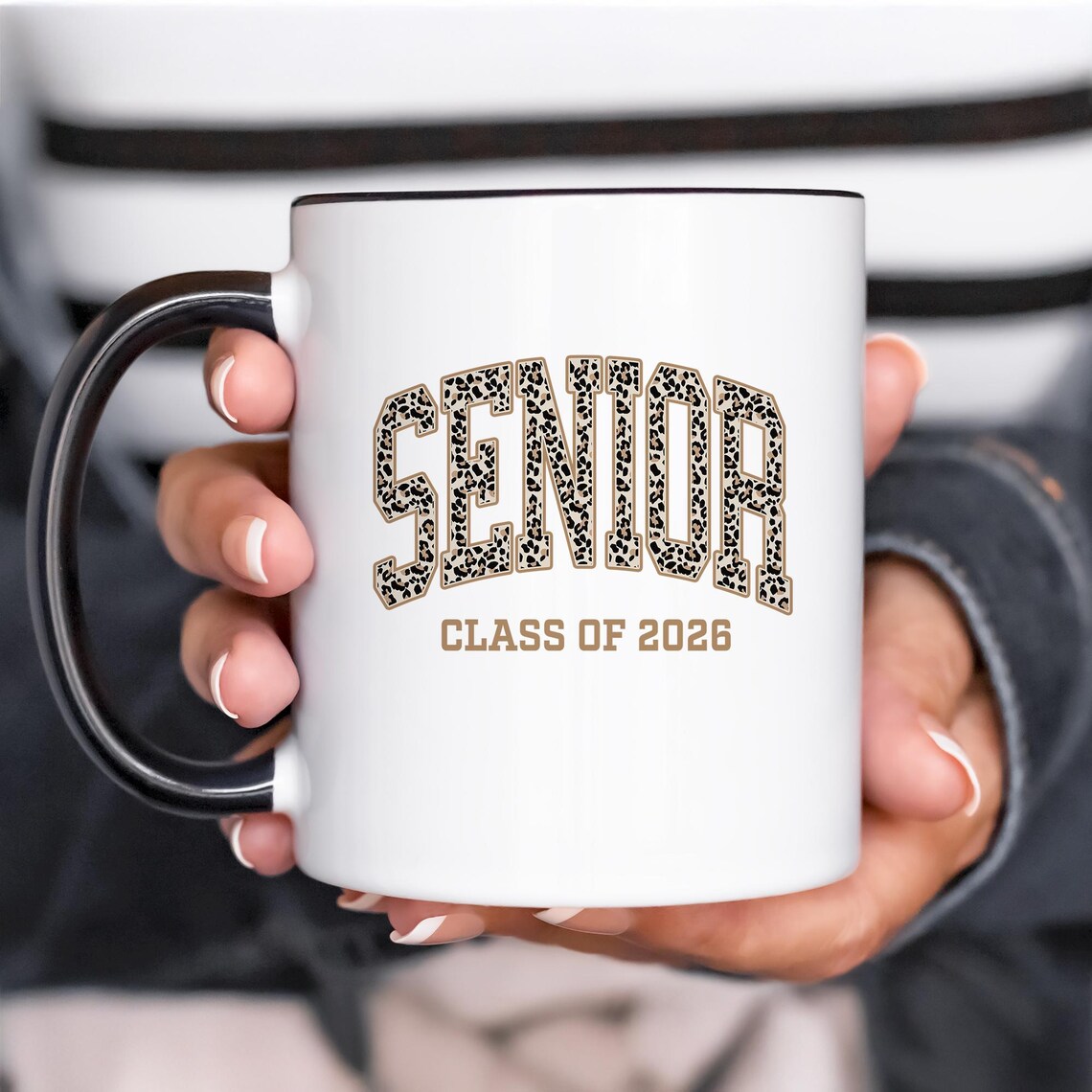 Senior 2026 PNG Leopard Print Graduation Sublimation Vintage Varsity ...