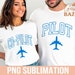 Pilot and Co-pilot PNG Matching Father & Son Pilot Sublimation Preppy ...