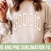 God Did SVG Preppy Christian Sublimation Design Motivational Faith ...