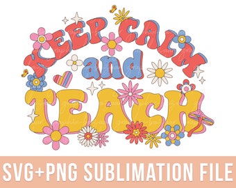 Keep Calm and Teach - Etsy