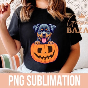 Rottweiler Clipart Halloween PNG Pumpkin PNG Rottweiler Inside Pumpkin ...