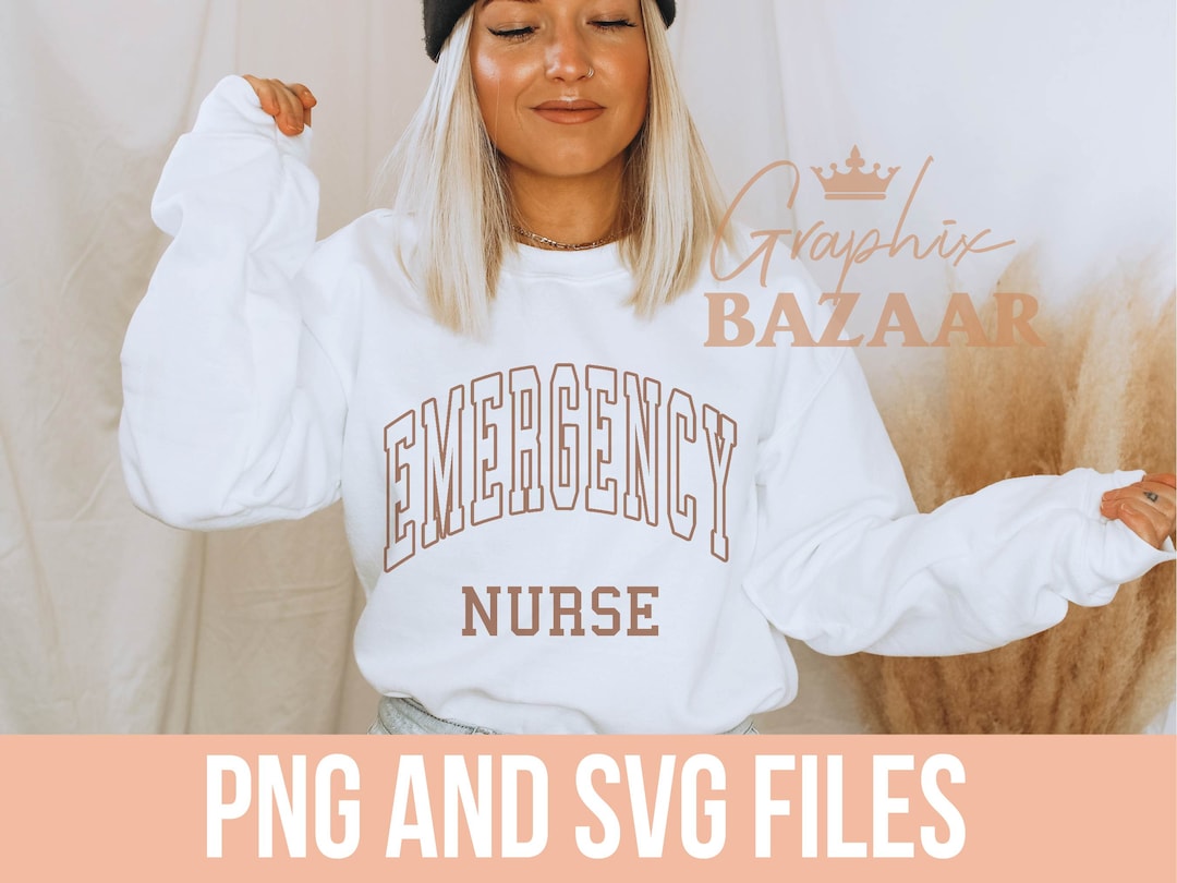 Preppy Emergency Nurse PNG Preppy Emergency Nurse PNG Varsity Nurse ...