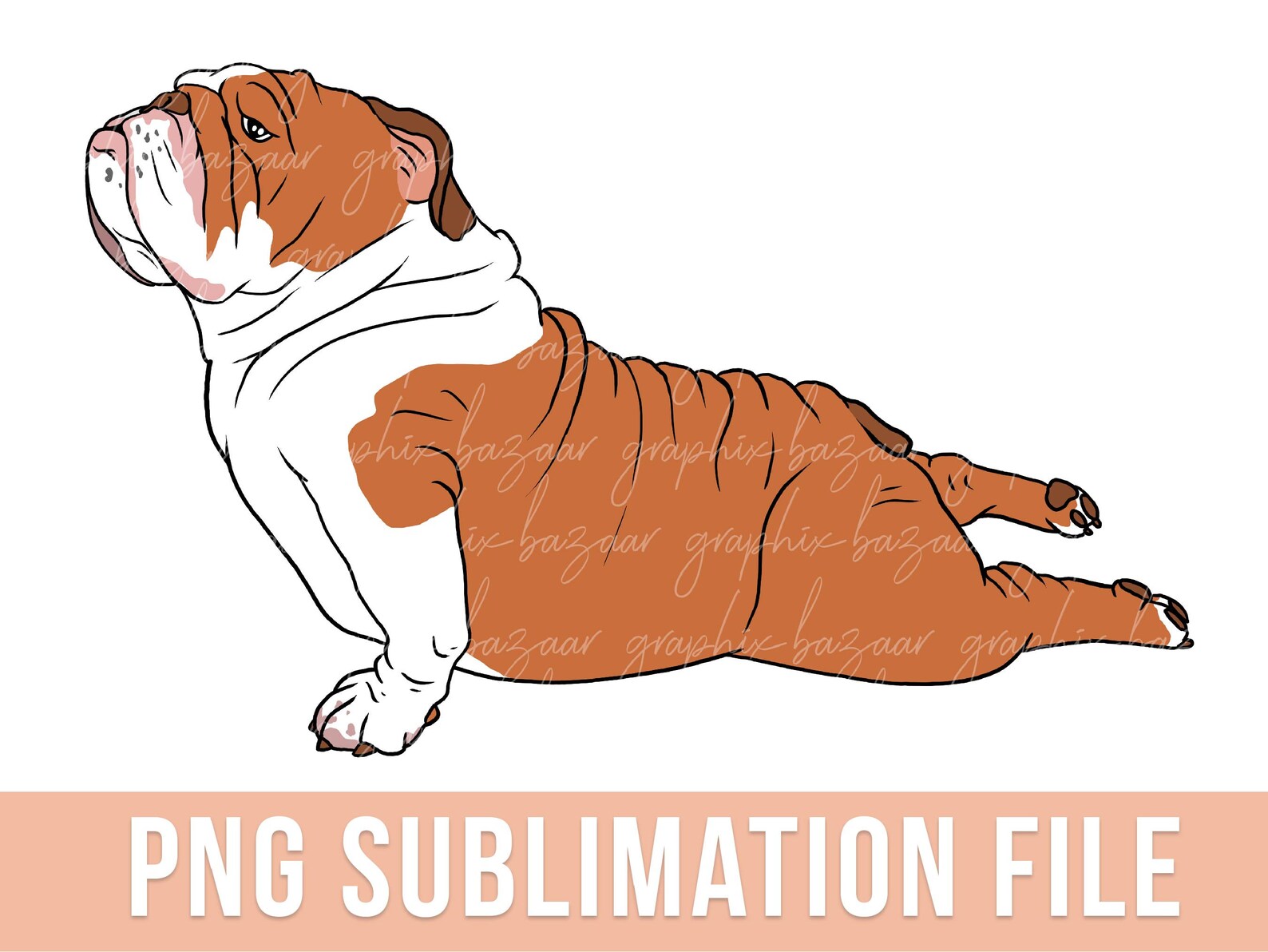 Bulldog Yoga PNG Grumpy Bulldog Stretching Sublimation File - Etsy