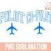 Pilot and Co-pilot PNG Matching Father & Son Pilot Sublimation Preppy ...