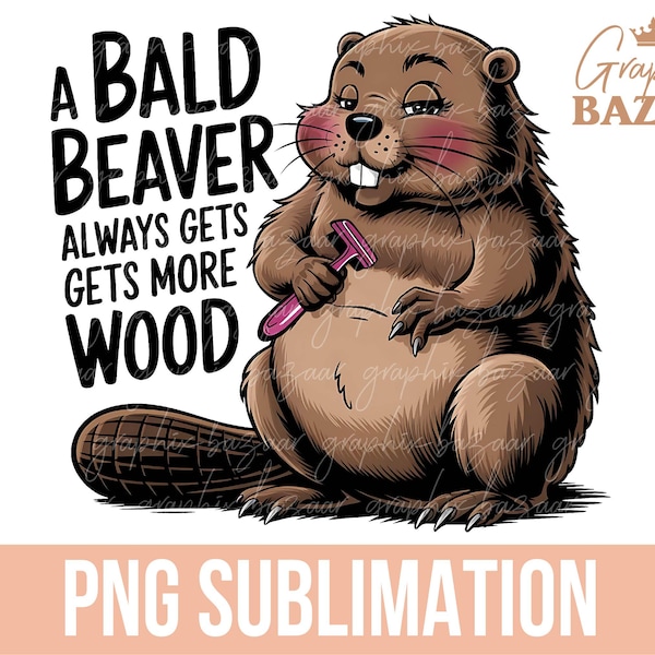 Shaved Beaver - Etsy