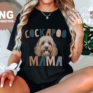 Cockapoo PNG Cockapoo Mom Sublimation File Cockapoo Mama PNG Cross ...