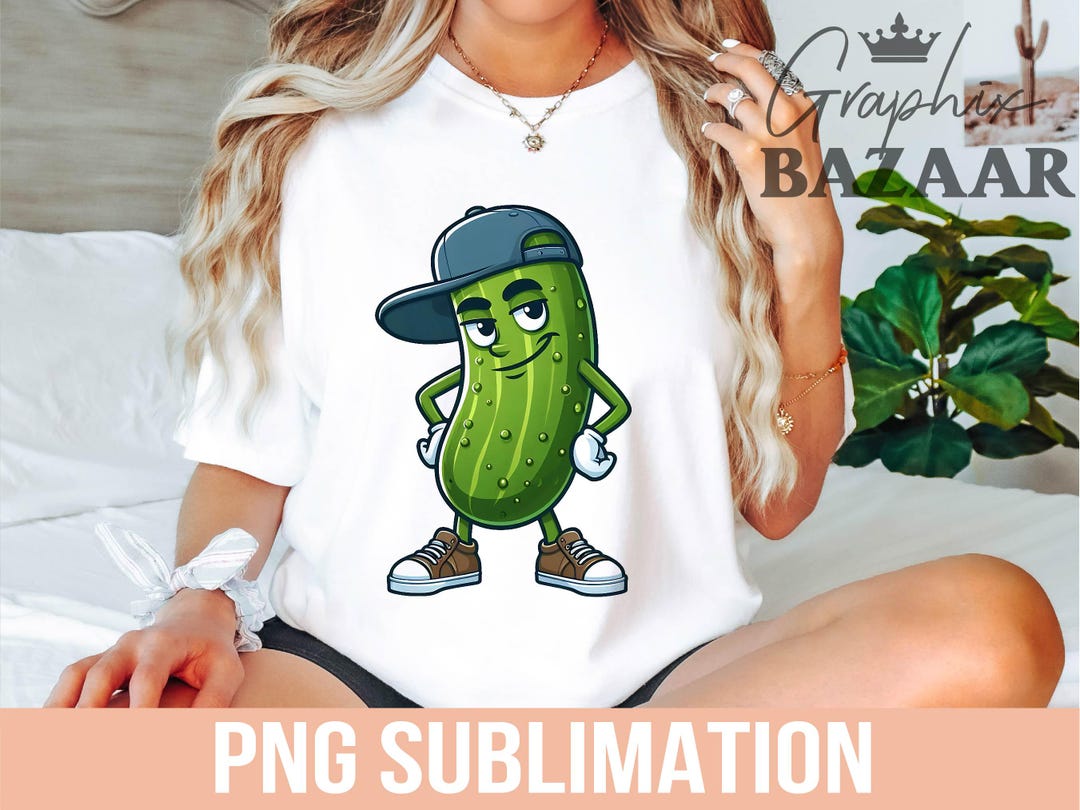 Cool Pickle Clipart Funny Pickle Sublimation Design Pickles Joke PNG ...