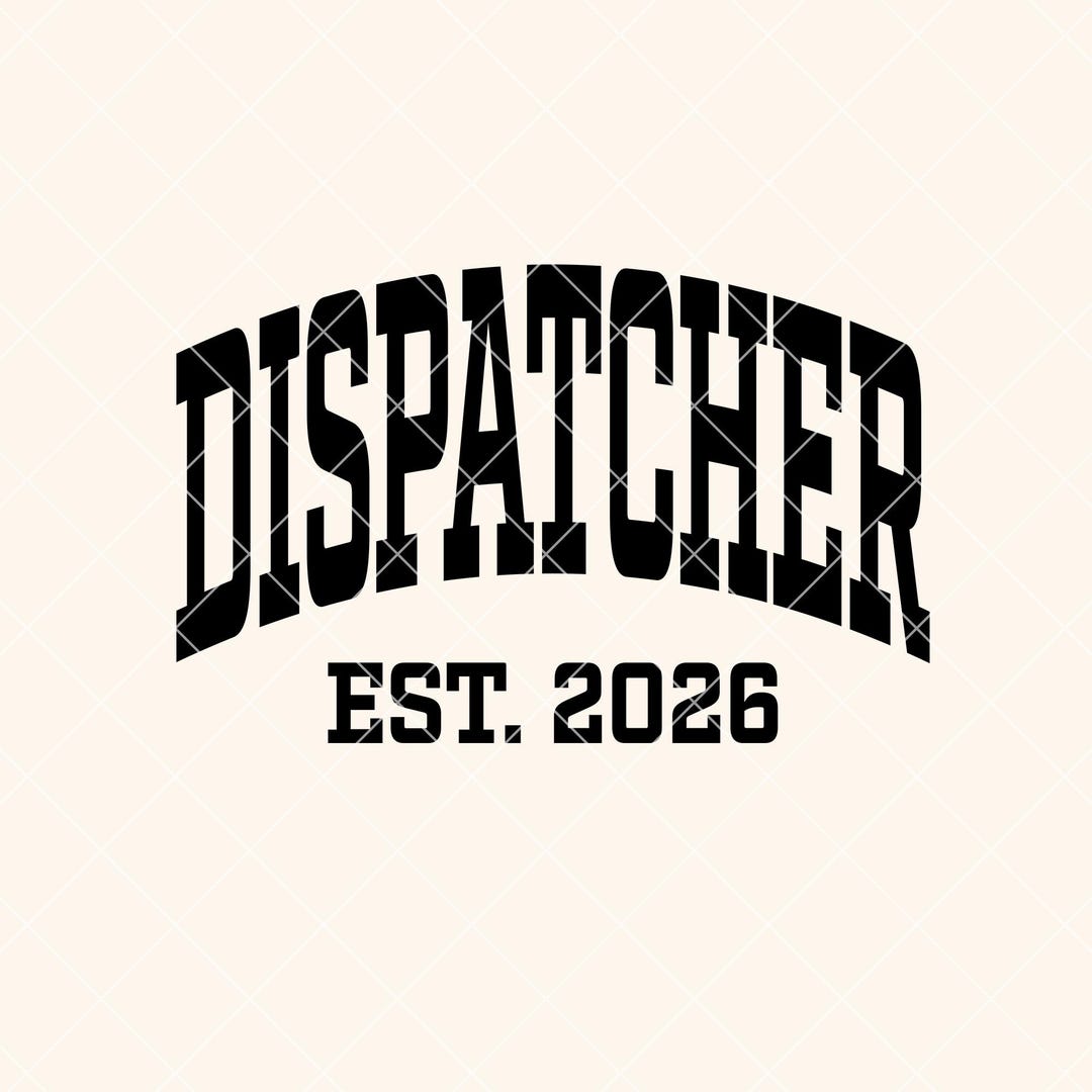 Dispatcher PNG Preppy Emergency Dispatcher Job Sublimation Dispatcher ...