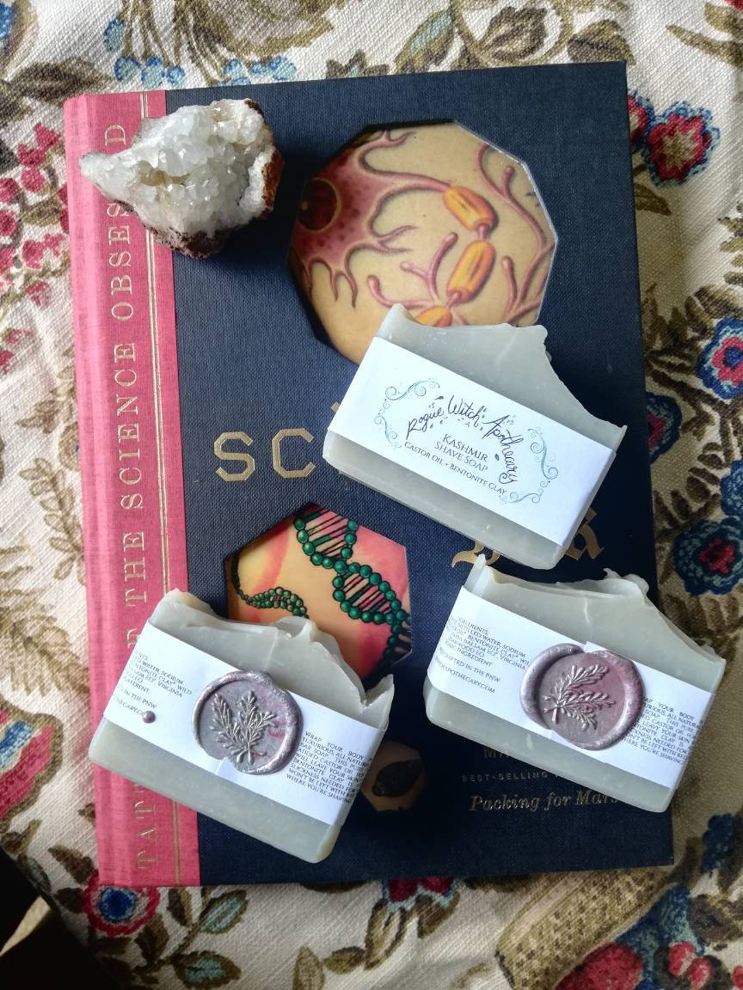 Kashmir Shave Soap / Solid Shave Bar - Etsy