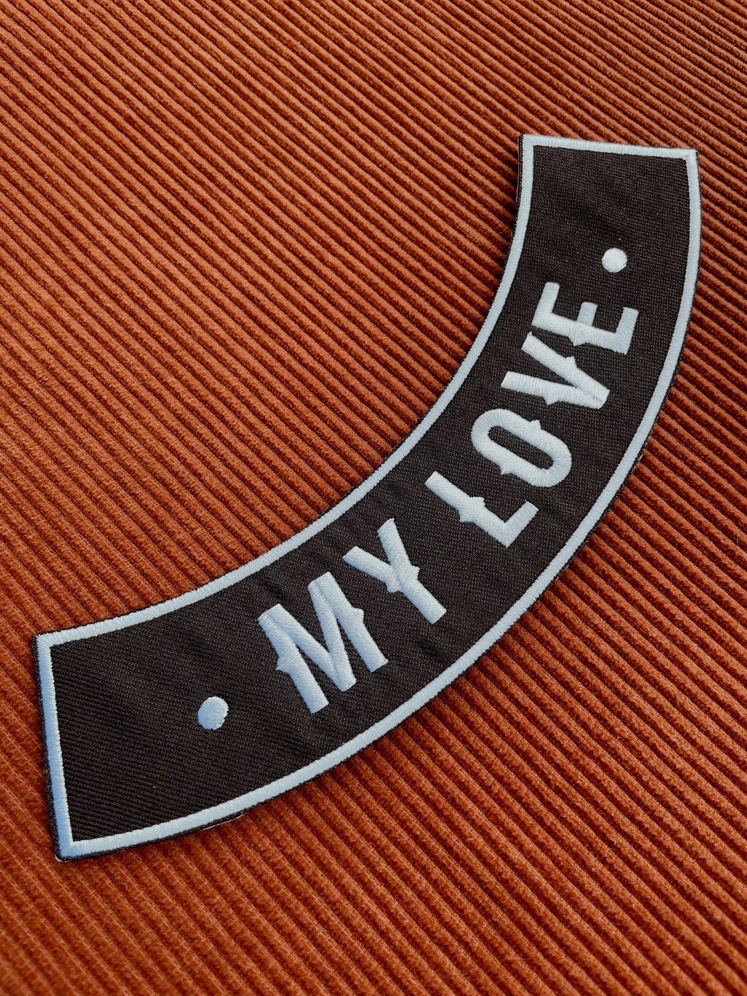 Large My Love Rocker Iron-on Patch - Etsy