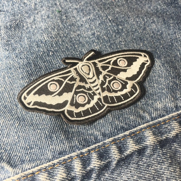 Moth Patch - Etsy