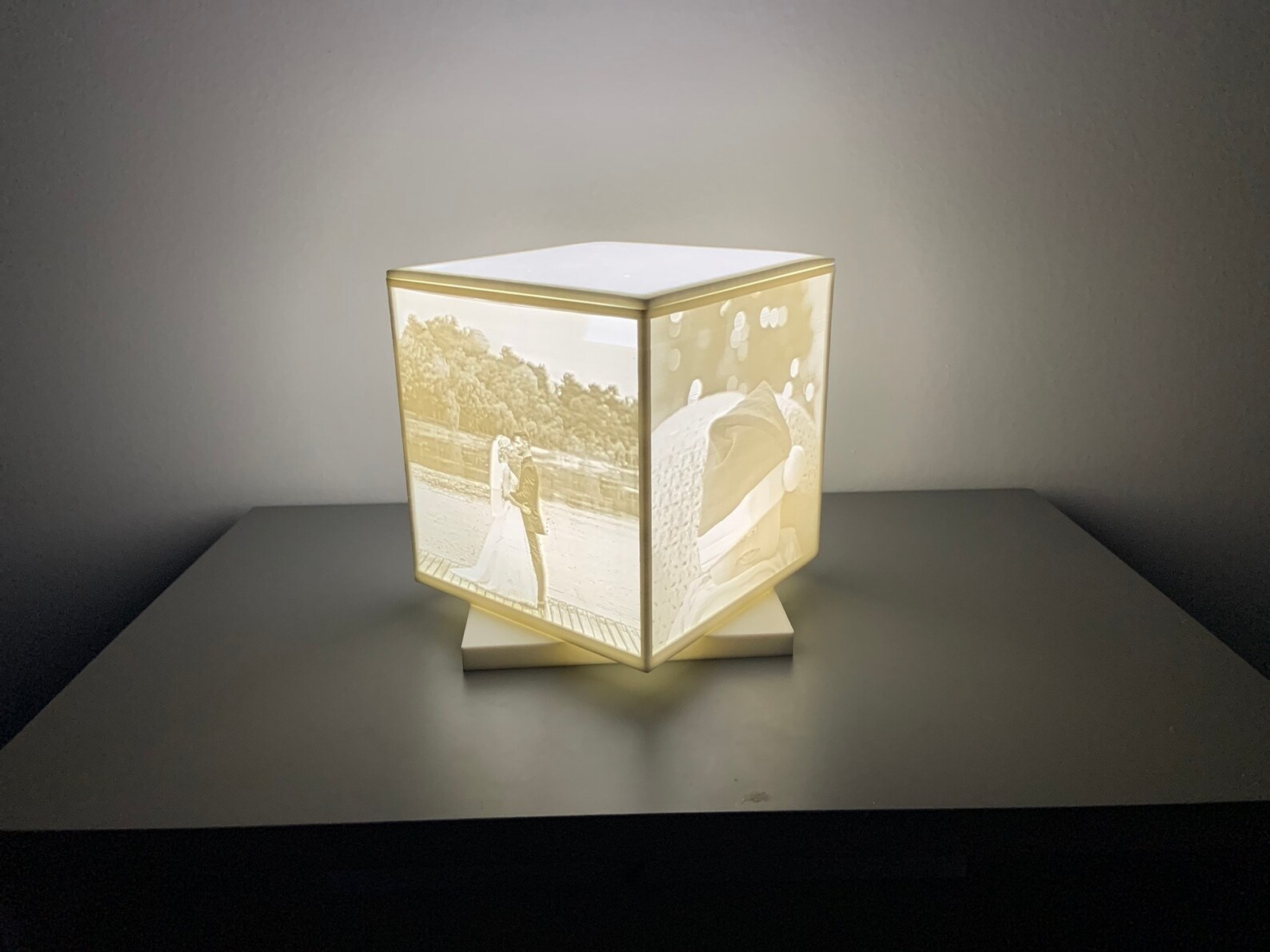Desktop Cube Lamp - Etsy
