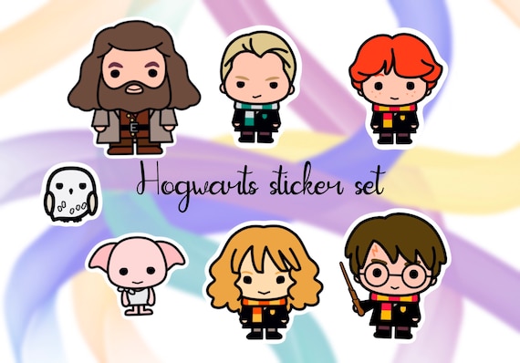 Wizarding world - harry potter cute stickers Official merchandise
