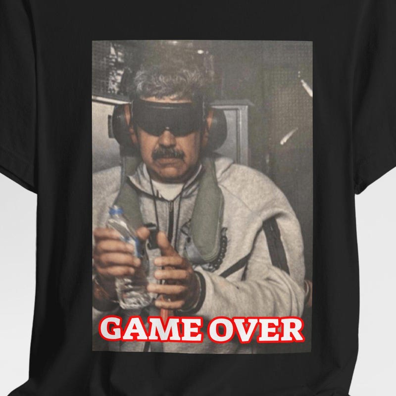 Venezuela Shirt Game Over - Etsy