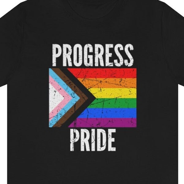 Progress Pride Shirt - Etsy