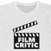 Film Critic T-shirt Movie Critic Shirt Action Board Film School Shirts ...
