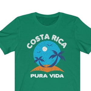 Costa Rica Pura Vida Shirt ~ Costa Rica Beach ~ Costa Rica Vacation ...