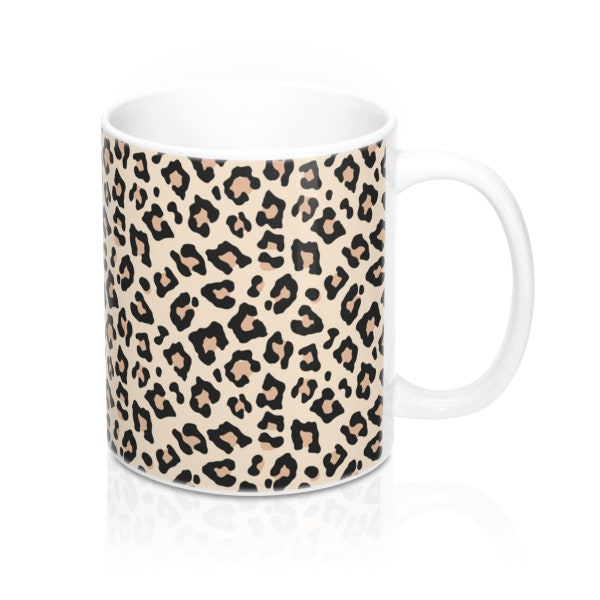Leopard Print Mugs - Etsy