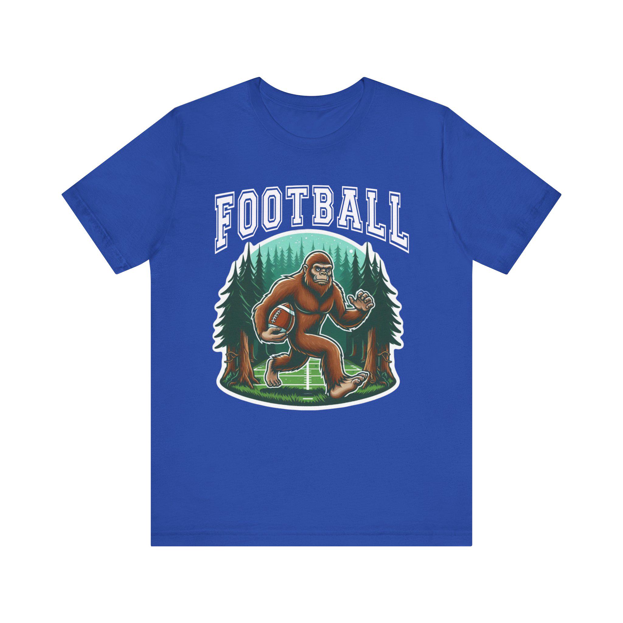 Football Bigfoot T-shirt: Sasquatch Legend Jersey - Etsy