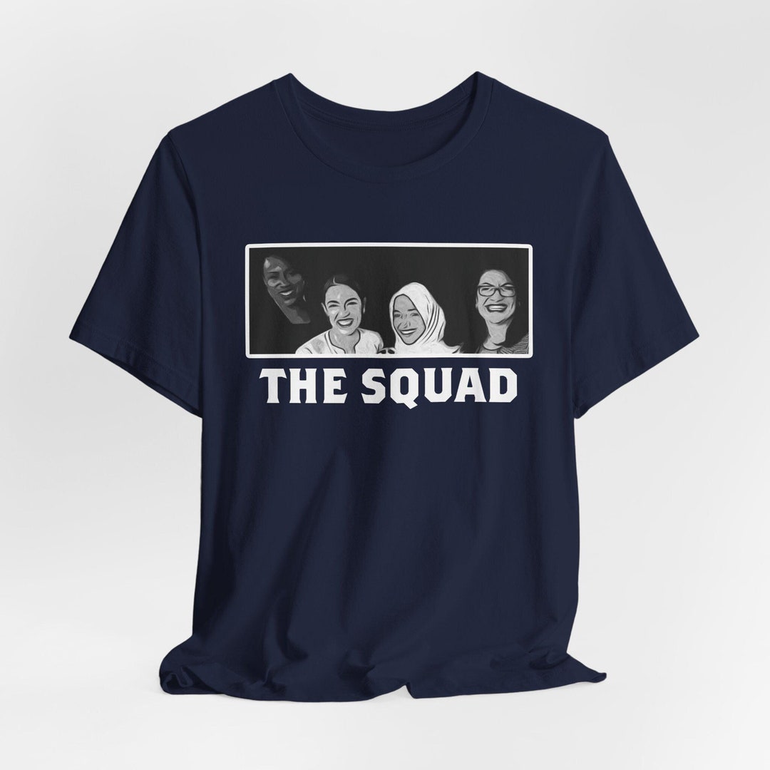 The Squad Congresswomen T-shirt AOC Rashida Ayanna Ilhan Democratic ...