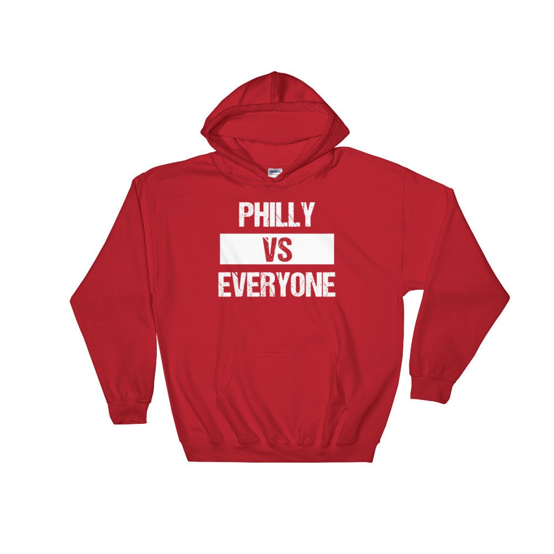 Philly Vs Everyone Hoddie Vintage Philadelphia Hooded - Etsy
