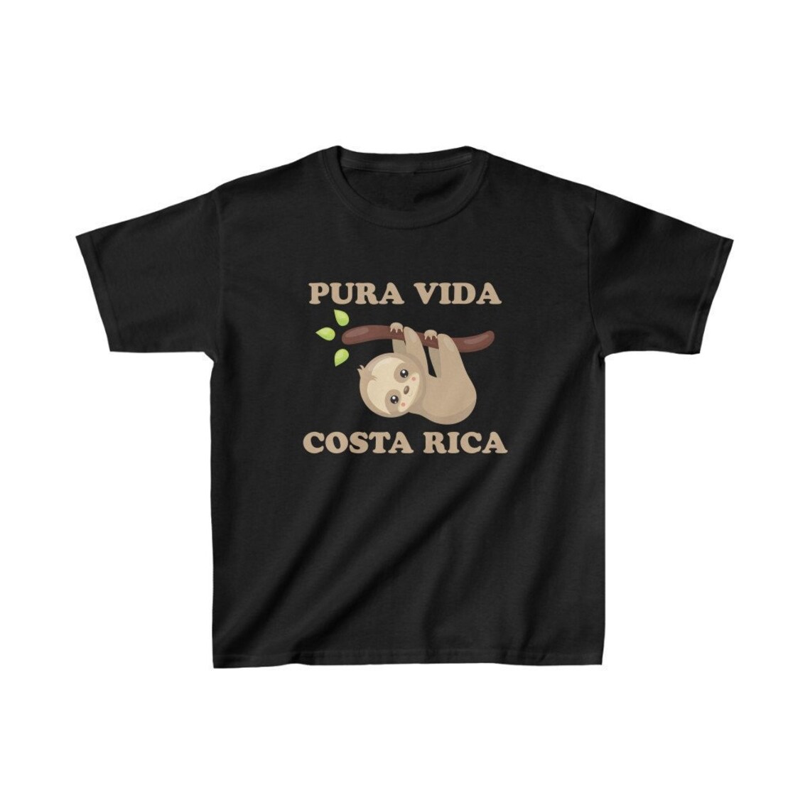 Pura Vida Costa Rica Sloth Kids Shirt Costa Rica Animal - Etsy