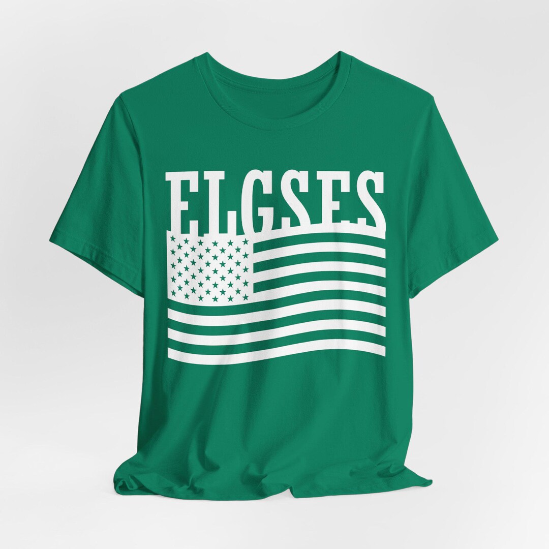 ELGSES USA Flag Shirt, Let's Go Elgses, Meme Misspelled Eagle, Funny ...