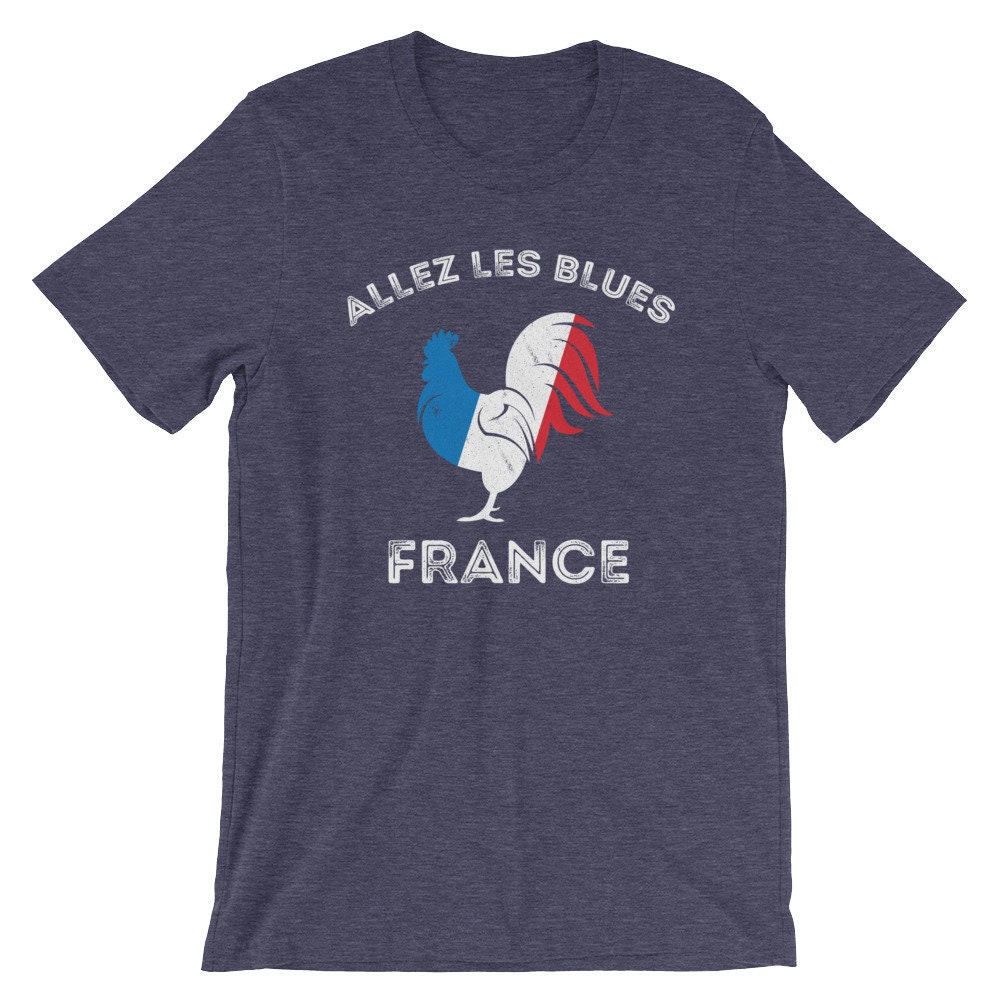 Allez Les Bleus Tshirt Go the Blues Shirt France Shirt - Etsy