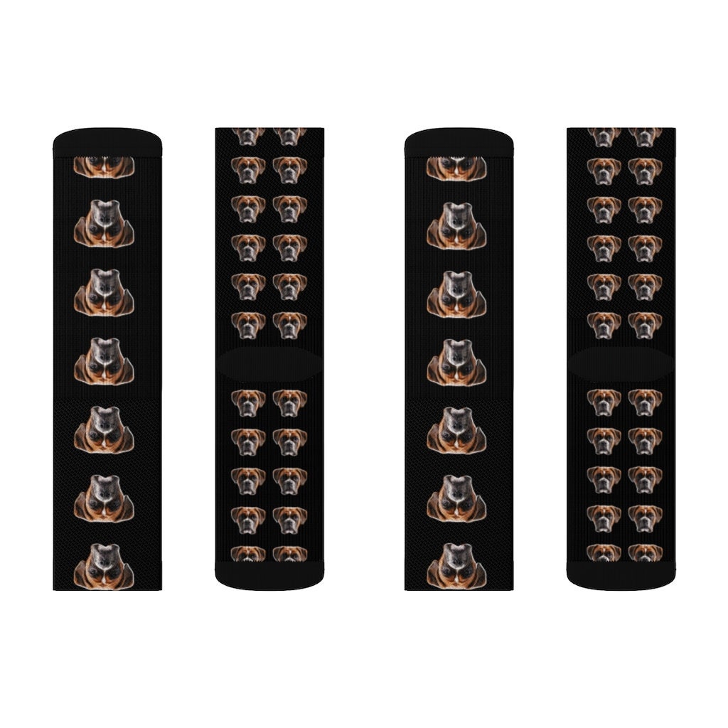 Boxer Dog Socks | Boxer Dogs | Boxer Dog Gifts | Boxer Dog Mom | Boxer ...