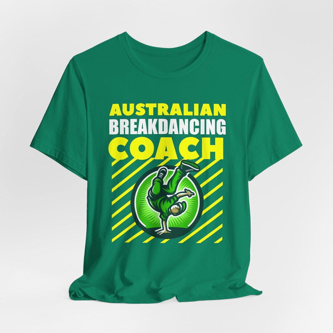Australian Breakdancing Costume Coach Break Dancer Matching Shirt ...