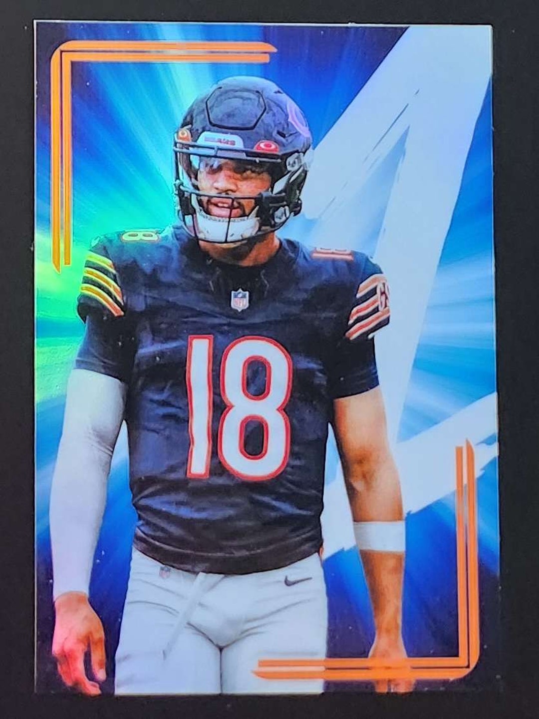 Caleb Williams Custom Reflect 2024 1 Draft Pick ACEO Football Trading ...