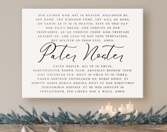 Pater Noster Wall Art - Etsy