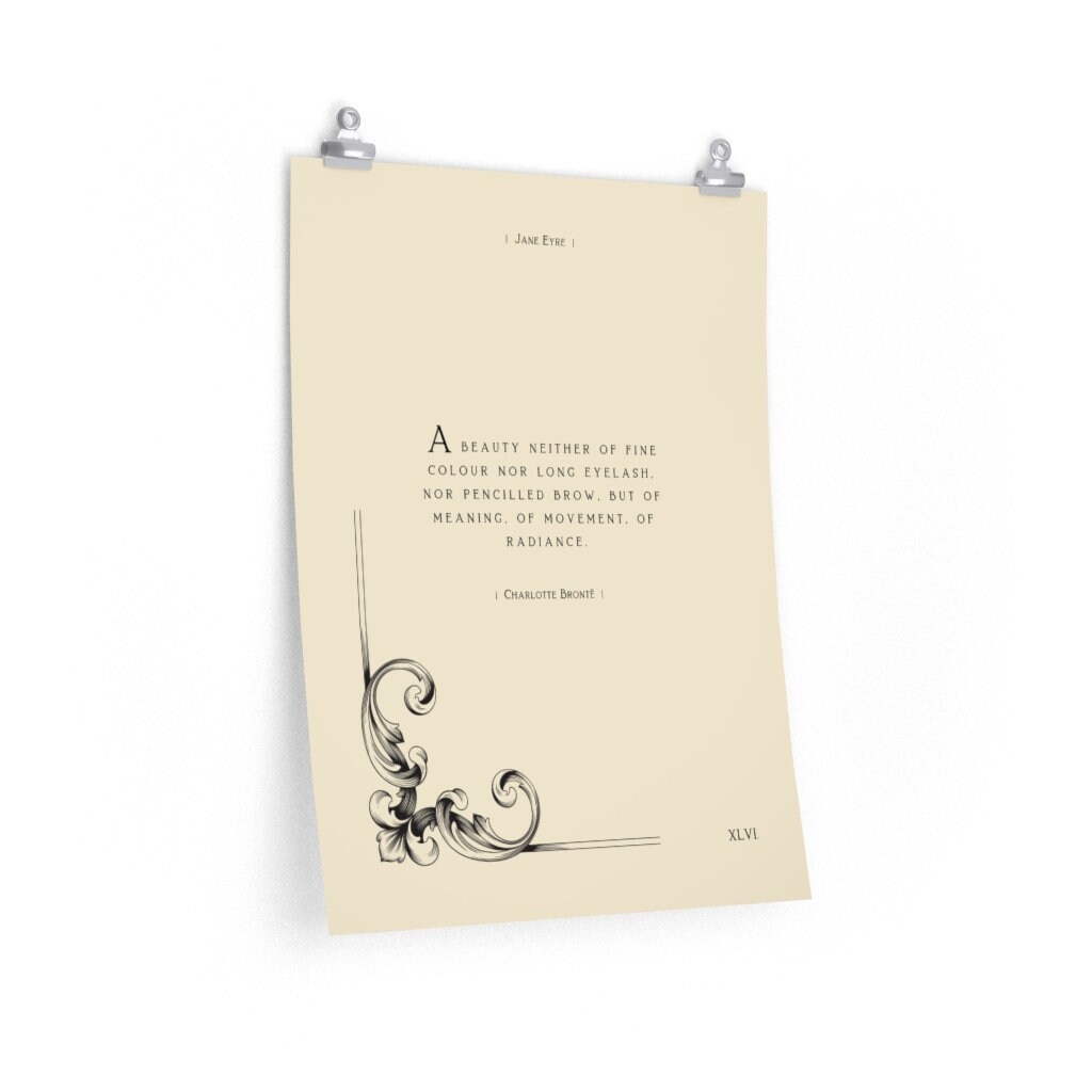 Jane Eyre Beauty Quotes