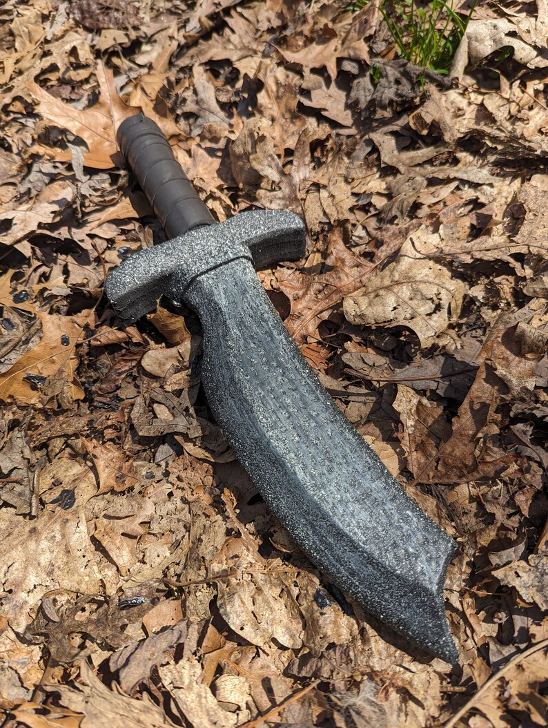 Larp Safe stone Dagger - Etsy