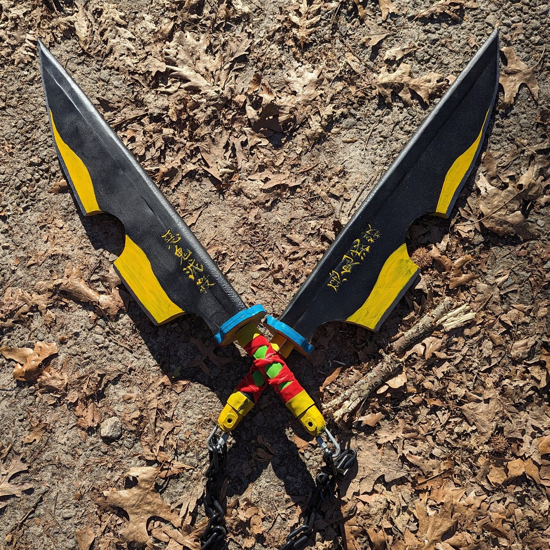 Lord of Festivals Demon Killer Props! Handmade - Etsy