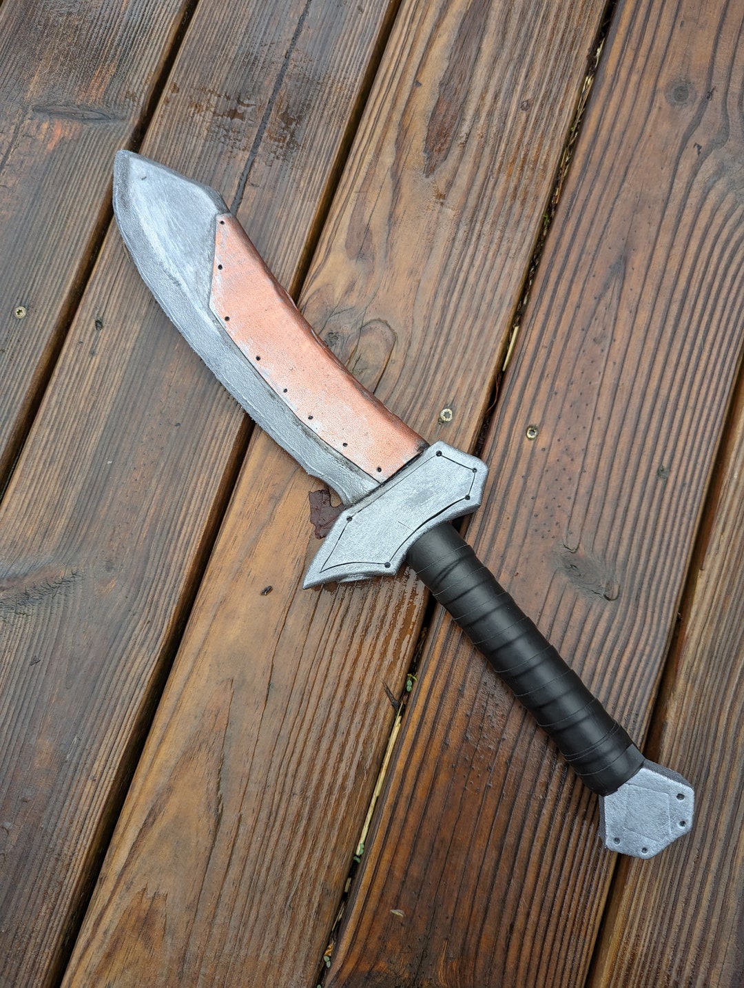 21 Inch Larp Safe "steel" Dagger/handmade One of a Kind - Etsy