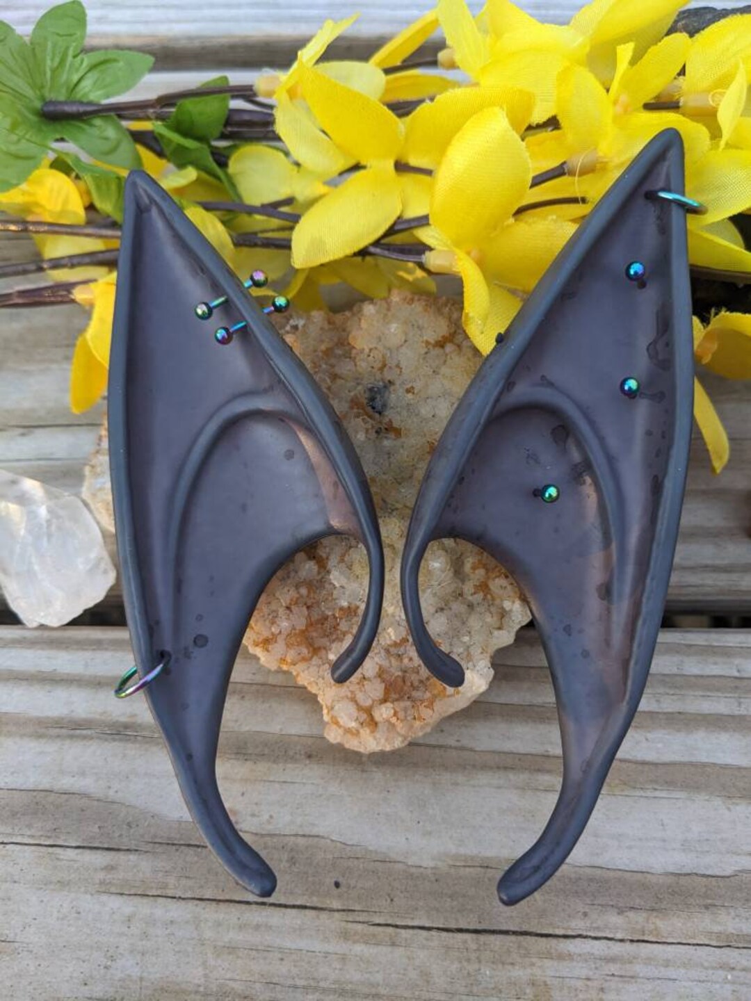 Latex Elf Ears With Piercings Black Toned Skin Elf Ears Etsy latex-elf-ears-with-piercings-black-toned-skin-elf-ears-etsy