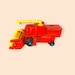 Vintage 1977 Matchbox Red Combine Harvester, Matchbox Combine Harvester ...