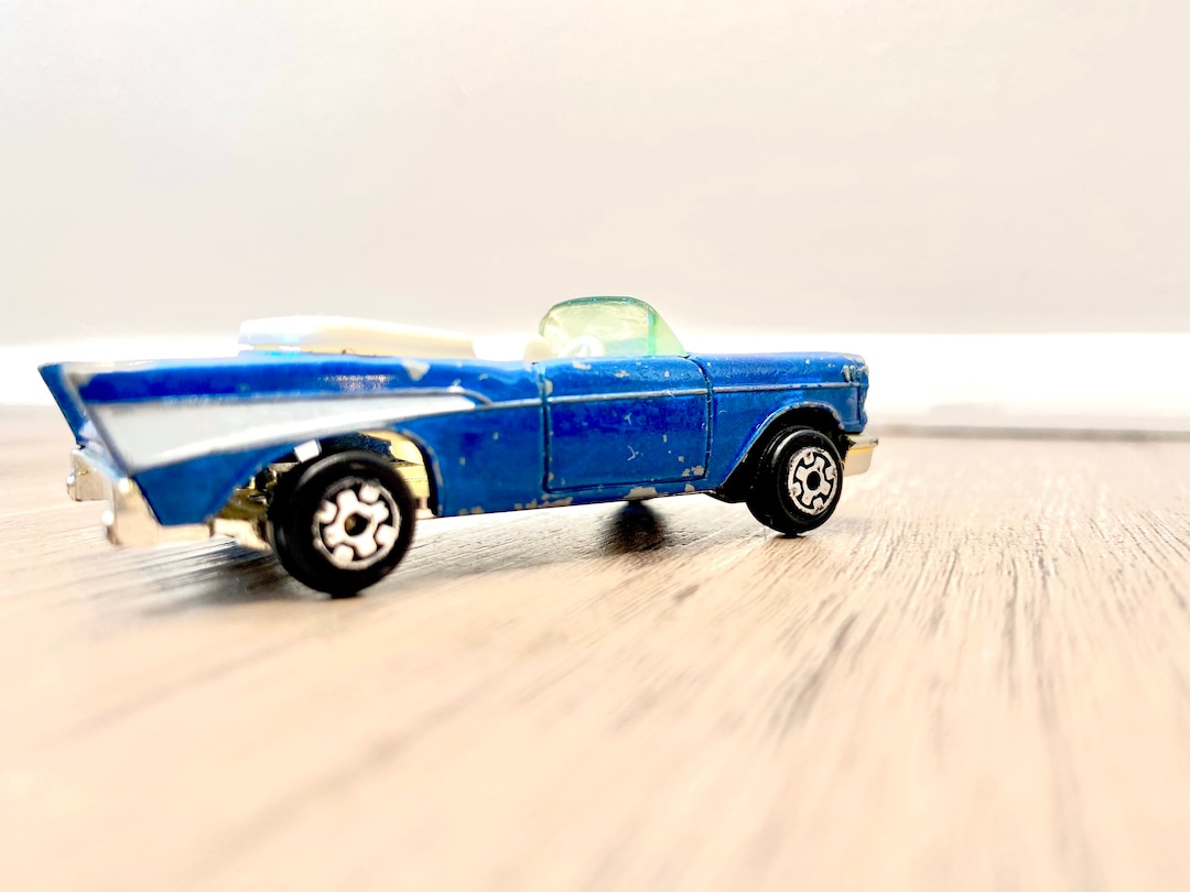 Vintage Kidco 57 Chevy Blue Die Cast Car, Vintage Kidco Car, 57 Chevy ...