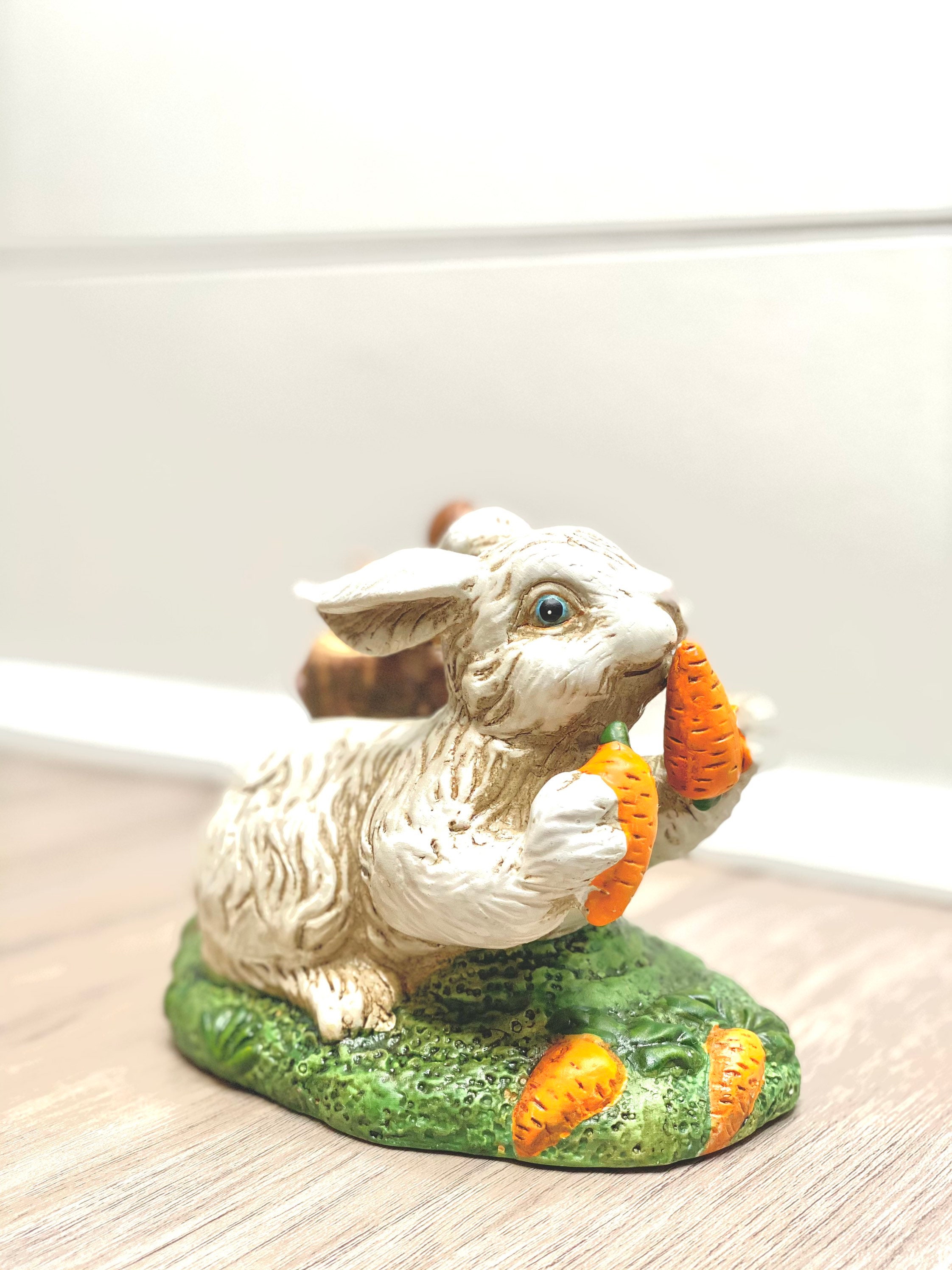 Vintage Ceramic Rabbit Vintage Garden Rabbit Deco Vintage - Etsy