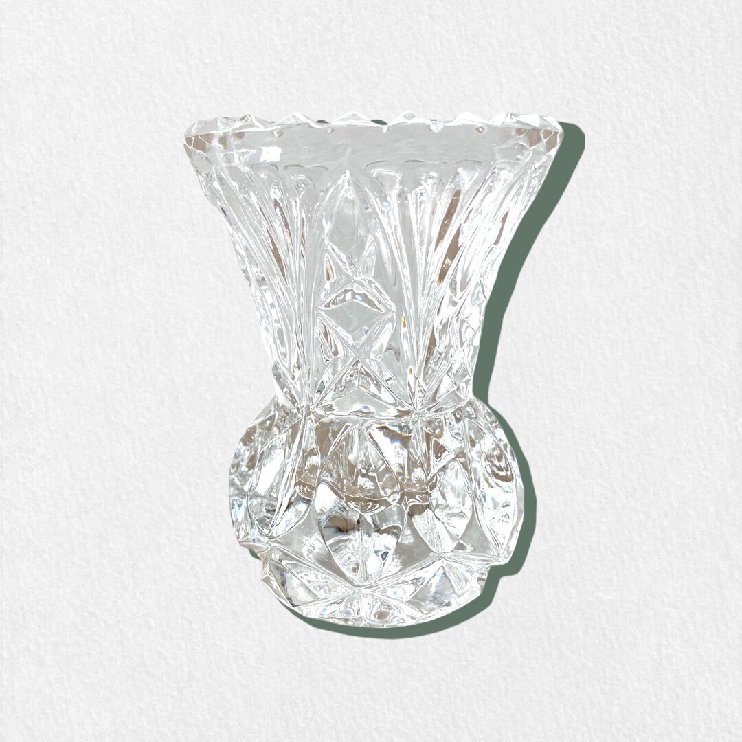Vintage Clarenbridge Crystal Toothpick Holder, Vintage Crystal ...