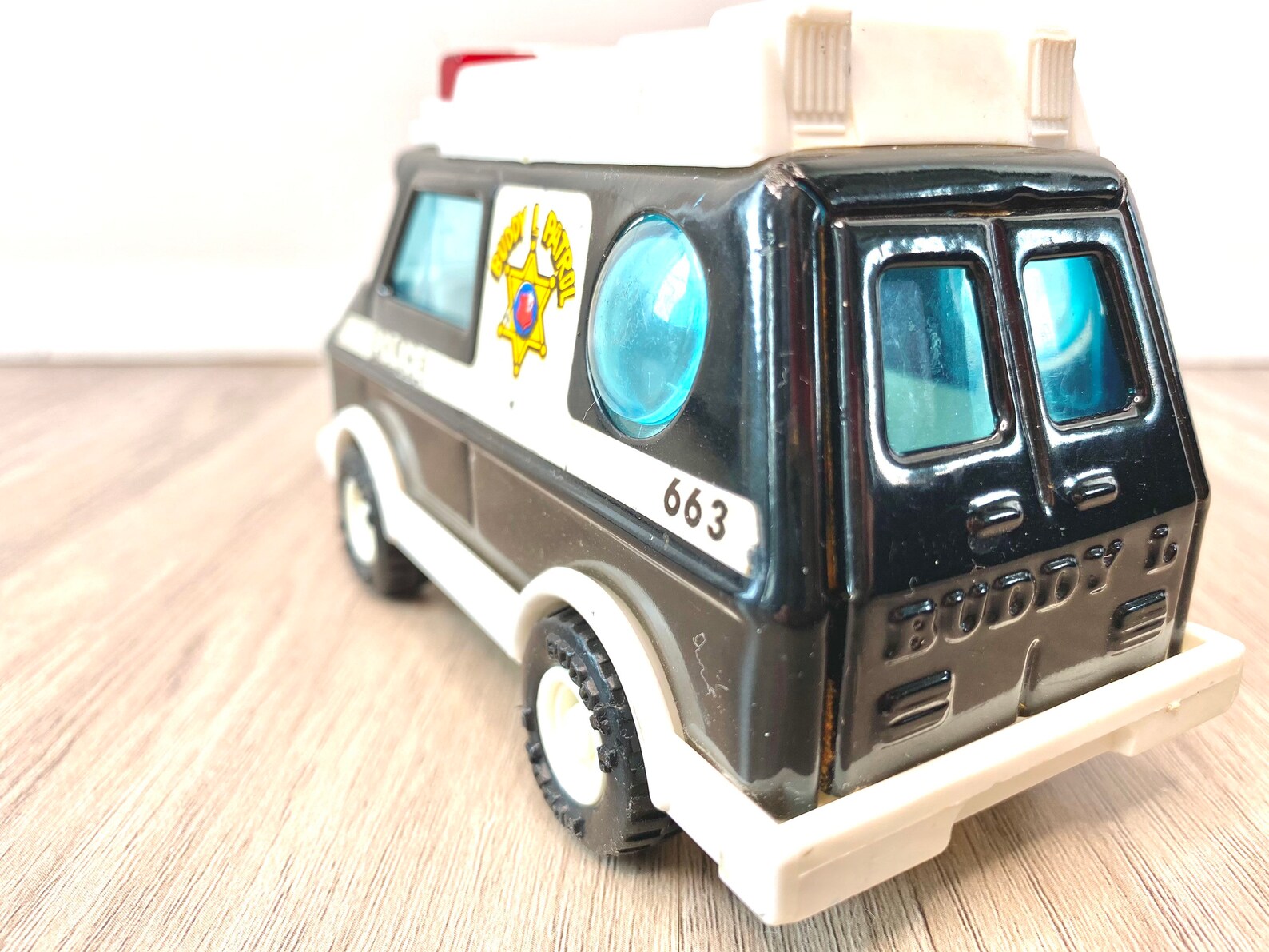 Vintage Buddy L Patrol Police Van Vintage Police Car Toy | Etsy