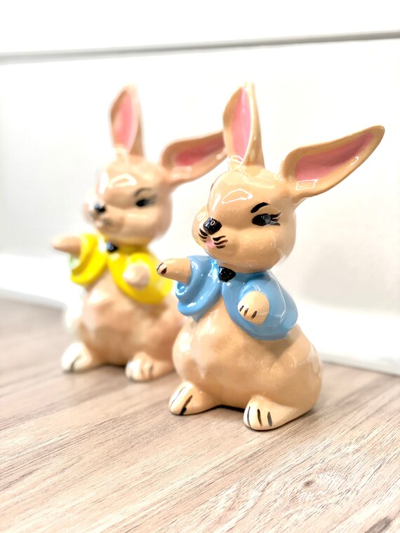 Vintage Ceramic Bunny Vintage Ceramic Easter Bunny Vintage - Etsy