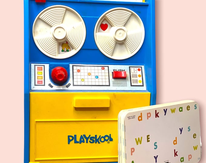 Vintage Playskool Play & Learn Computer, Vintage Playskool Computer ...