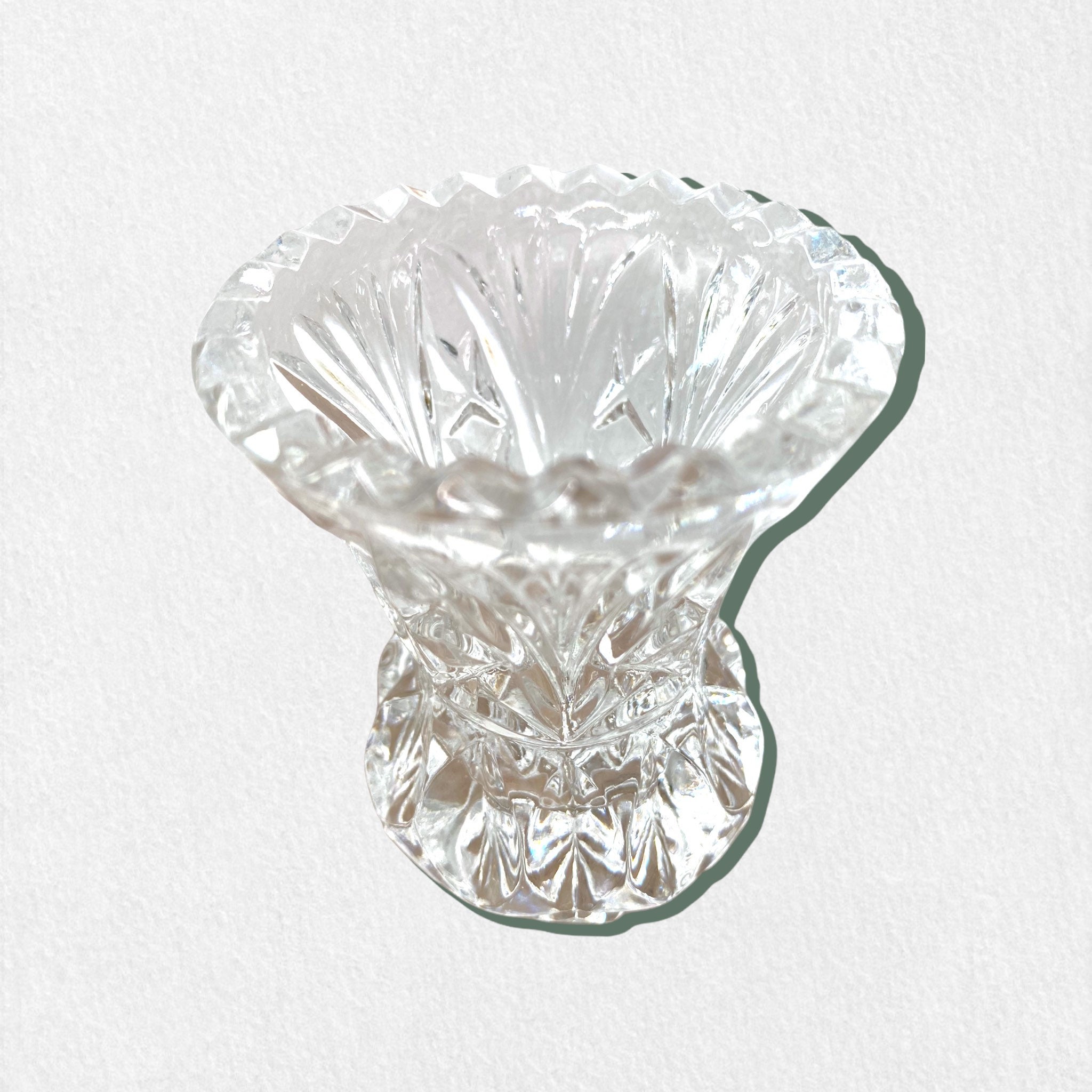 Vintage Clarenbridge Crystal Toothpick Holder Vintage Crystal - Etsy