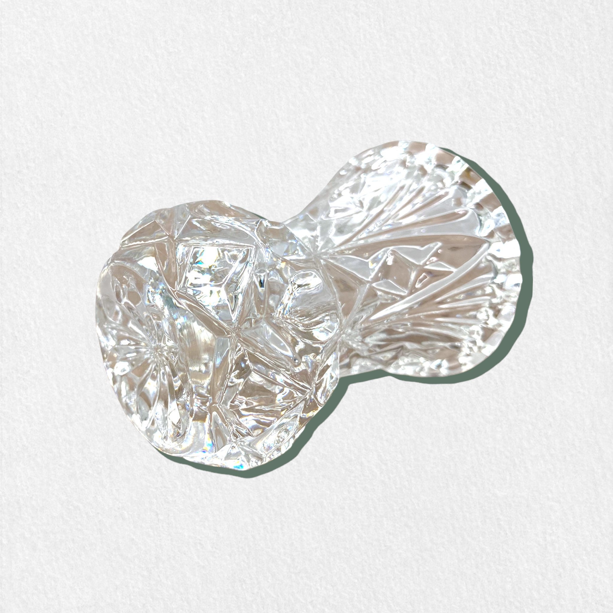 Vintage Clarenbridge Crystal Toothpick Holder Vintage Crystal - Etsy