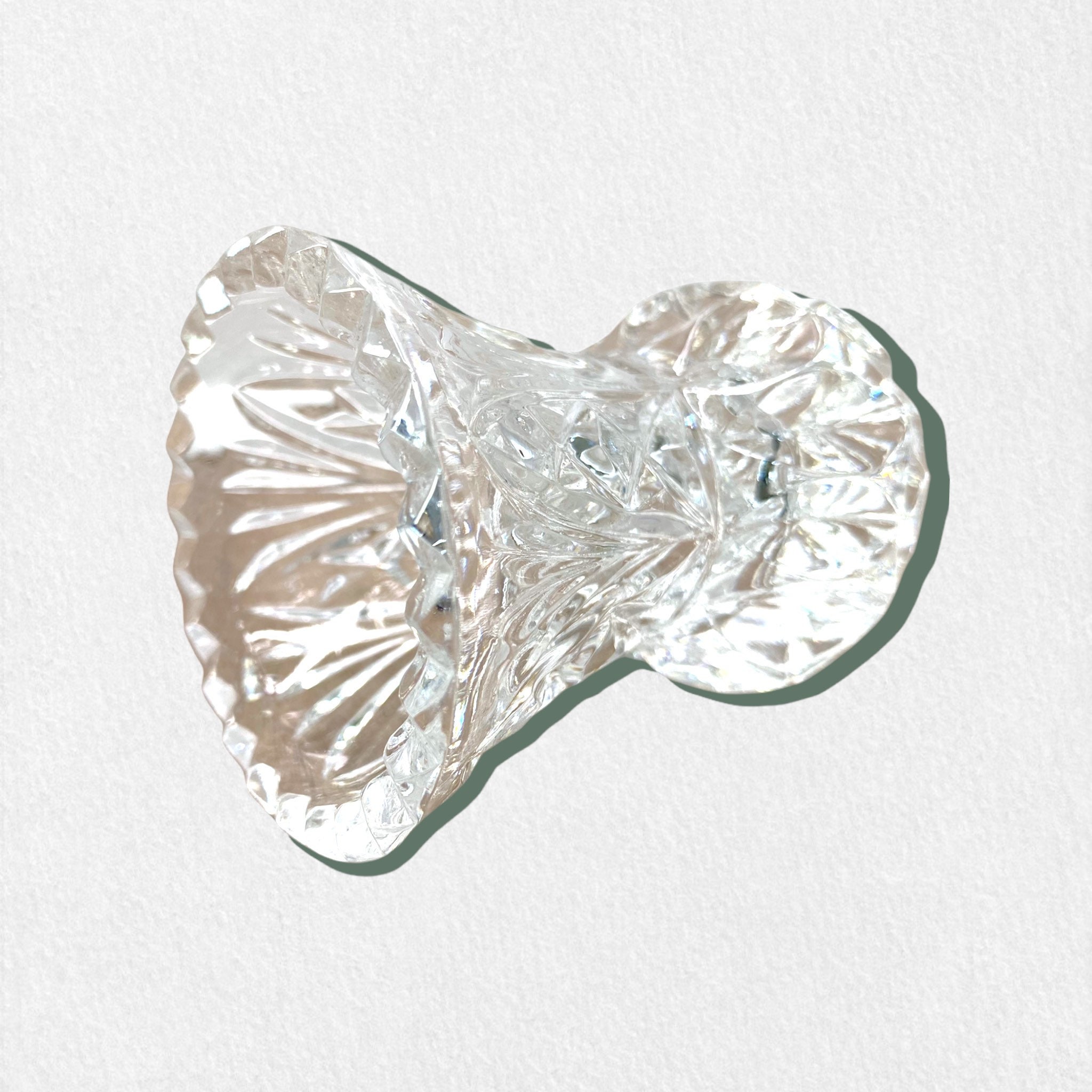 Vintage Clarenbridge Crystal Toothpick Holder Vintage Crystal - Etsy