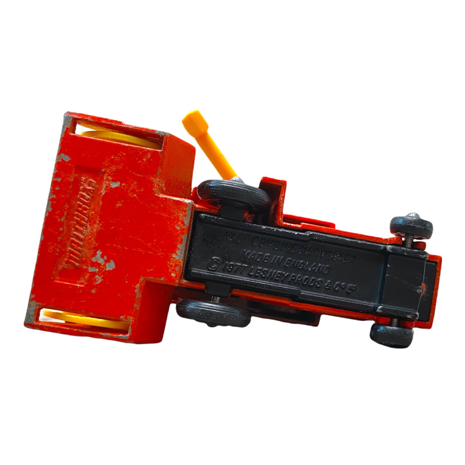 Vintage 1977 Matchbox Red Combine Harvester Matchbox Combine | Etsy